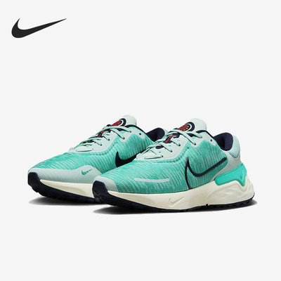 Nike耐克正品Renew Run 4女款透气减震低帮路跑跑步鞋DR2682-300