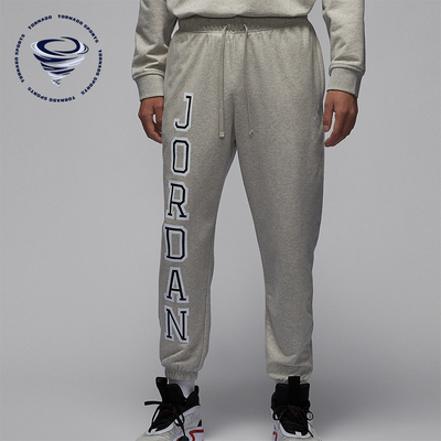 耐克男士字母运动休闲束脚长裤