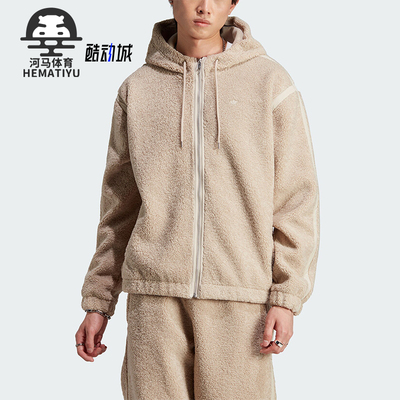 阿迪达斯男士休闲保暖外套