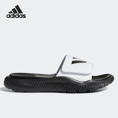 Adidas/阿迪达斯正品ALPHABOUNCE SLIDE女子运动凉拖鞋FZ0388