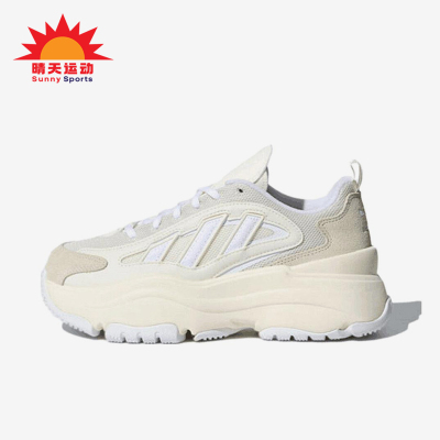 Adidas/阿迪达斯正品三叶草OZGAIA新款女米经典白色老爹鞋KJ7307