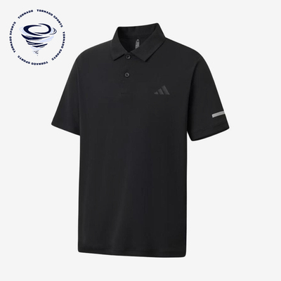 Adidas/阿迪达斯正品新款男黑色时尚简约短袖Polo衫KX2745
