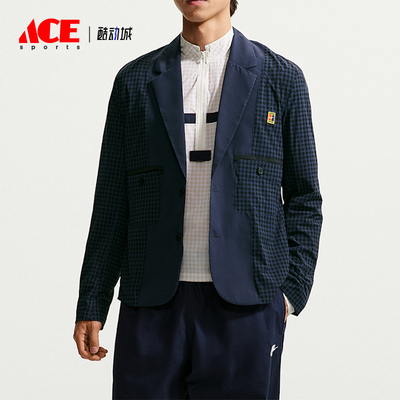 Nike/耐克正品男士舒适时尚休闲系扣翻领长袖外套IQ8450-451
