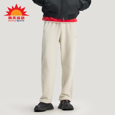 Adidas/阿迪达斯正品NYR FT KN PNT男士系带针织运动直筒裤KE4066