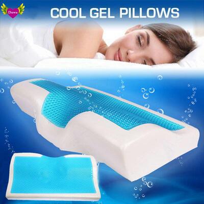 速发Memory+Foam+Pillow+Neck+Gel+Slow-Rebound+Cervical+Pillow