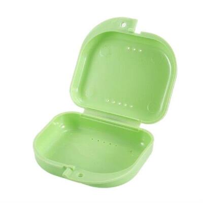 极速6 Colors Fake Toeeth Orthodontic Case Retainer Mouth Gua