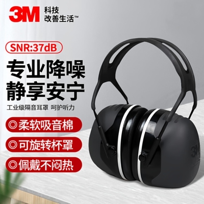 3MX5A隔音降噪睡眠耳罩