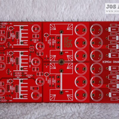 JOSAUDIO CDpro CDM12 直流稳压电源板 带上电时序控制 PCB 空板