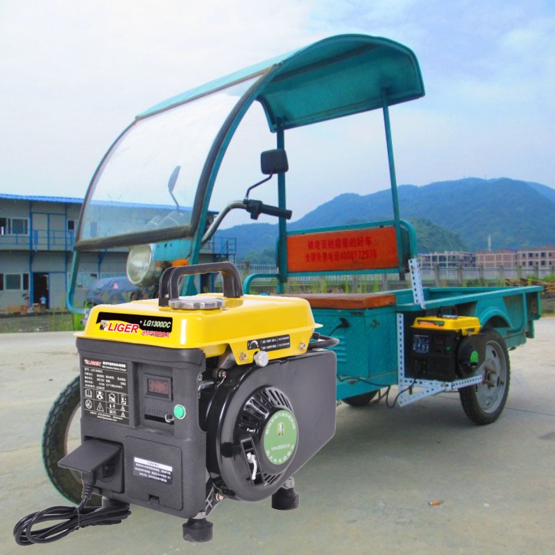 新品驼牛汽油发电机增程器电瓶车48BV60V72V免安装便携小型充电机