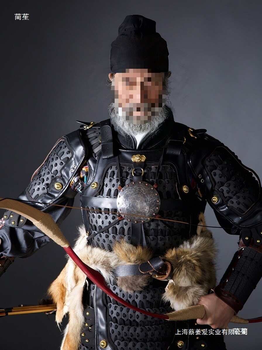 炼铠堂金属铠甲武圣扎甲战甲甲胄全套古代盔甲真人可穿戴服装