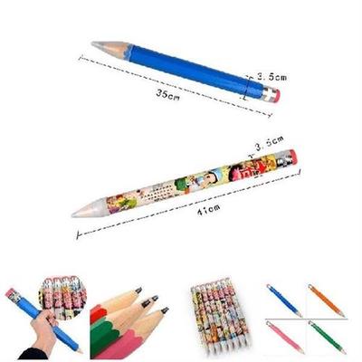 极速35cm Wooden Big Giant Pencil PerGsonality Stationery For
