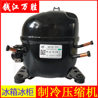 钱江万胜QD75H65H52H制冷压缩机 冰箱/冰柜压缩机