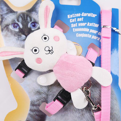 极速Cute Angel Pet Dog Leashes AndE Collars Set Puppy Leads