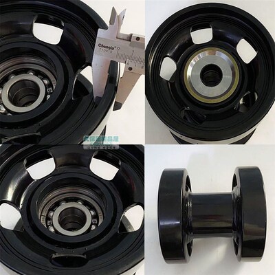 新品久保田75f8 988 1008 EX108收割机配件改装加大306支重轮总成