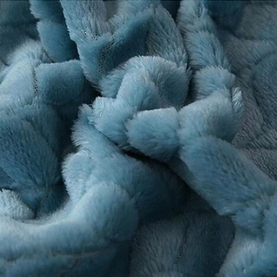 极速Solid Geometric Throw Blxanket Flannel Fleece Soft Adult