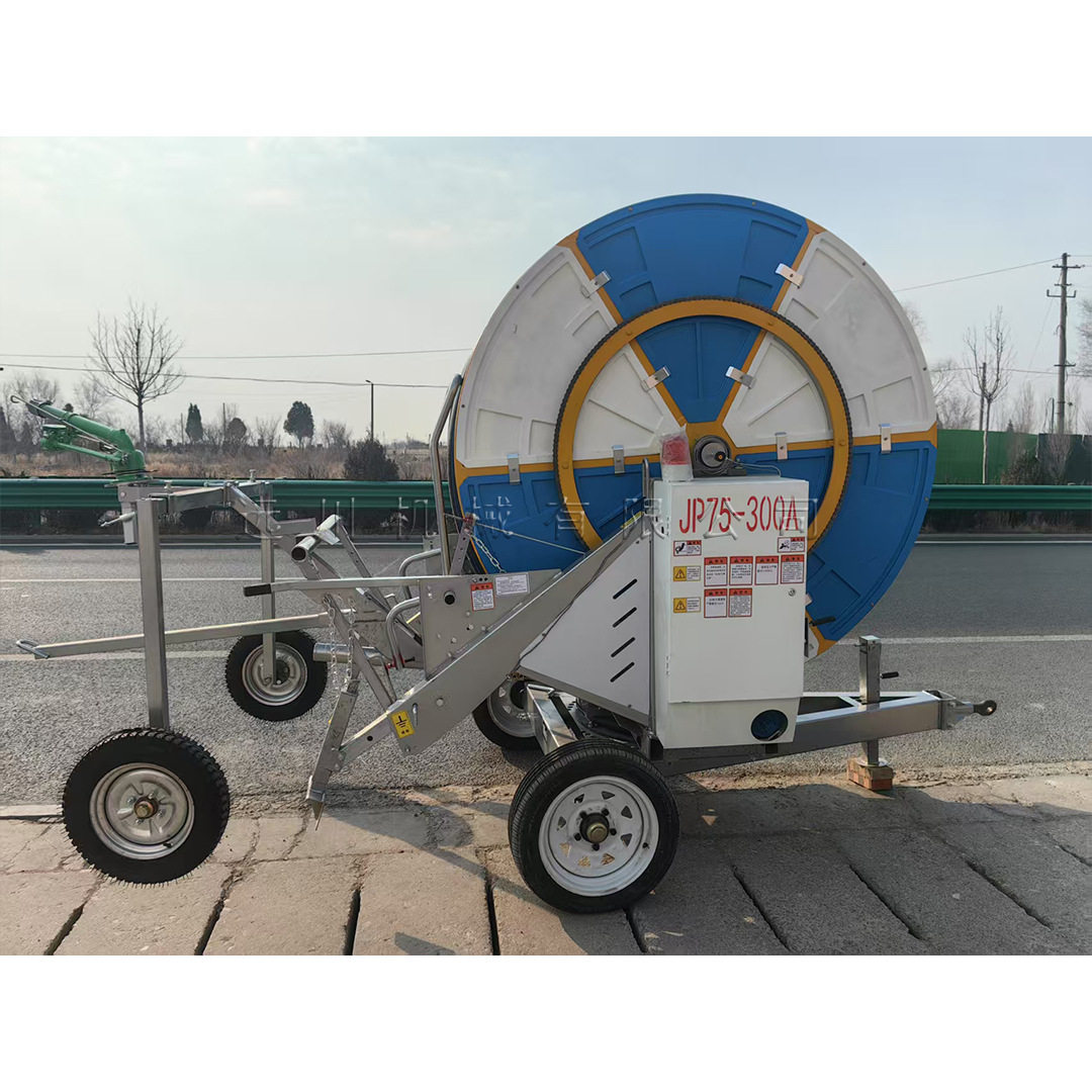 全自动卷盘式喷灌机自走式农用田桁架灌溉机浇地设备绞盘式浇地机