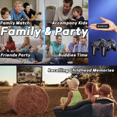 极速4K Gadme Stick GD10 128G 40000 Games Retro Game Console