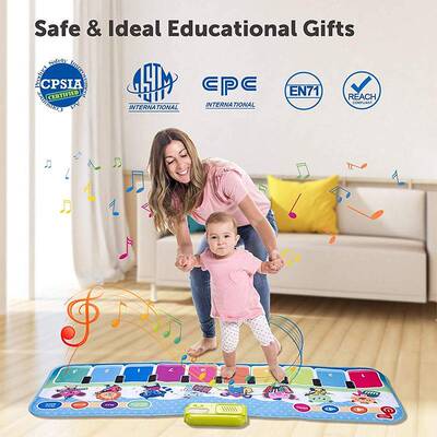 极速Musbical Piano Mat Multifunction Music Instrument Keyboa