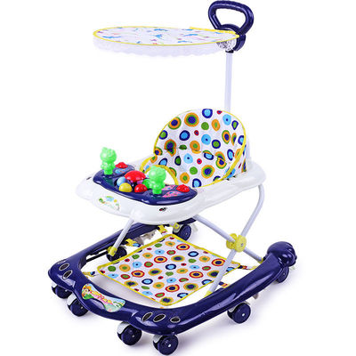 极速婴儿代步车学步车童车扶手脚步E车卡通小宝宝跑步滑轮滑行车