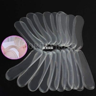 极速10 Pair Silicone Gel Heel Cushion Foot CareV Shoe Pads