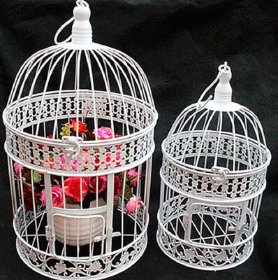 极速Modern Metal Bird Cage European WHrought Iron Bird Cage