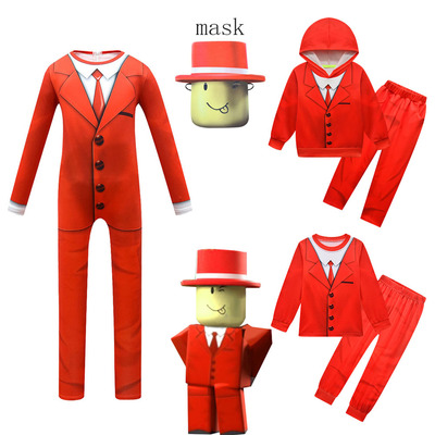 儿童Roblox彩虹朋友cosplay服装Pocket Devs Game万圣节演出服
