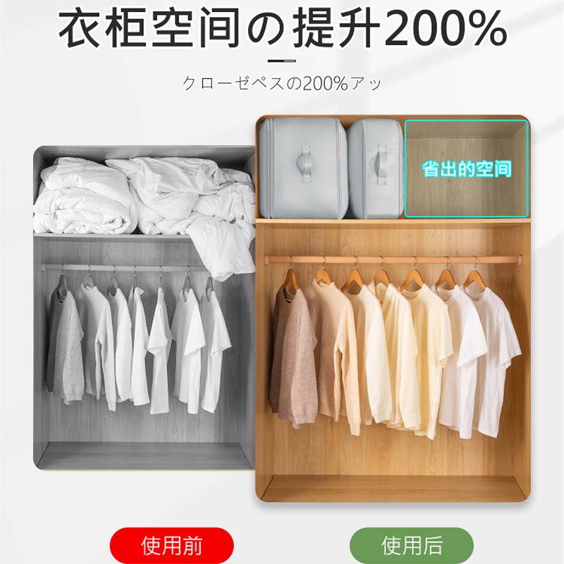 被子收纳袋防水防潮压缩家用冬天衣服羽绒棉被搬家打包整理袋收纳