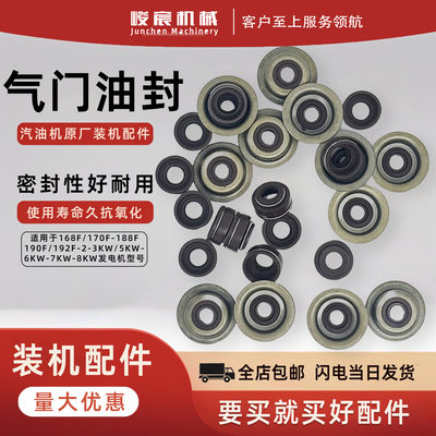 汽油发电机配气门油封