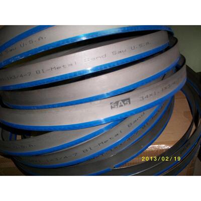 宝石花GB4240锯床带锯条/卧式锯床/4680*34*1.1*3/4T/锯圆钢锯条