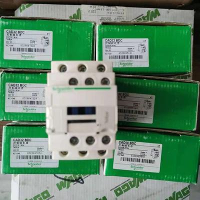 施耐德CAD32MDC直流CAD50FDC控制继电器CAD32BDC DC24V 110V 220V