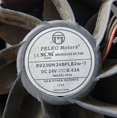 PELKO MOTORS R9238M24BPLB1w-7 DC24V 0.43A 9CM 9038变频器风扇