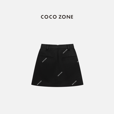 COCO ZONE 刘11艾伦半裙春夏季时尚显瘦包臀通勤短裙女CC1B1456