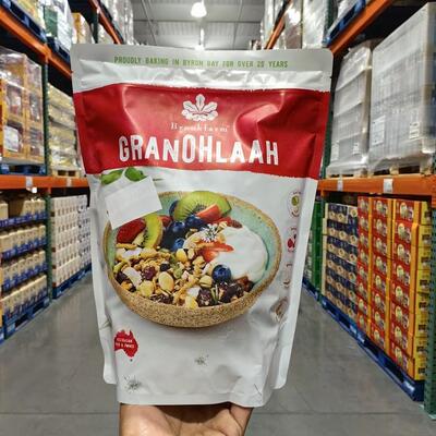 Brookfarm澳大利亚什锦水果坚果麦片谷物燕麦片1.3kg开市客代购