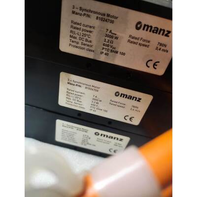 【议价】拆机omanz PTC SNM 100 直线同步电机 实物