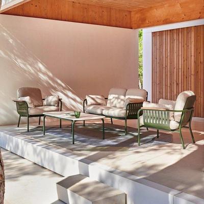 庭户外铝金沙发合茶AUG几组露台别墅院阳合台室外防水防晒休闲家