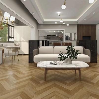 豪宅客7地砖通木板纹厅瓷砖50x1500现代简SM61220约新款精雕人字
