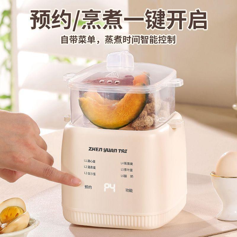 2025新款煮蛋器蒸蛋器多功能自动断电家用小型迷你煮鸡蛋神器宿舍