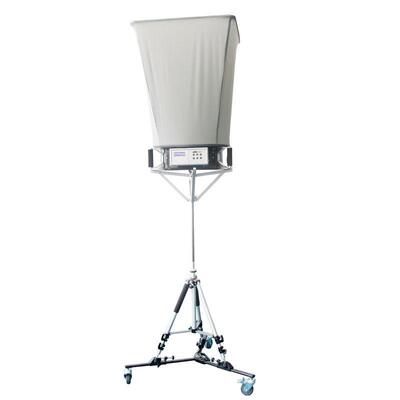 西瓦卡FLY-1数显风量仪风量罩洁净室风口风量测量电子遥控触摸屏