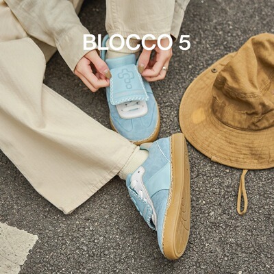 BLOCCO5春夏问号德训板鞋