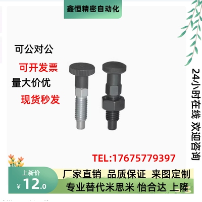 ZAE06-M10 M12/56-M16 51柱塞分度销 ZAM21/22/31/32/42/52/01/M8