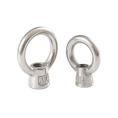 。304不锈钢日式吊环螺母高脚吊母吊环螺帽环形M6M8M10M12M16M20M