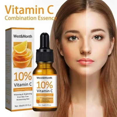 10ml Vitamin C Serum for Face Whitening Facial Serum Hyaluro