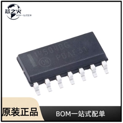 全新原装 MC14584BDR2G 封装  SOIC-14  反相器  逻辑门