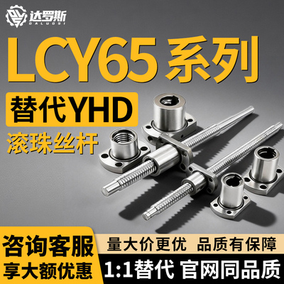 LCY65-63-10 20-L600 L700 L800 L900 L1000-F50-P35 滚珠丝杠