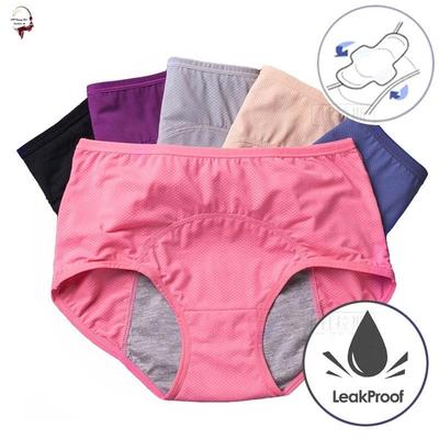 Menstrual Panties Women Leak Proof Cotton Briefs Underwear