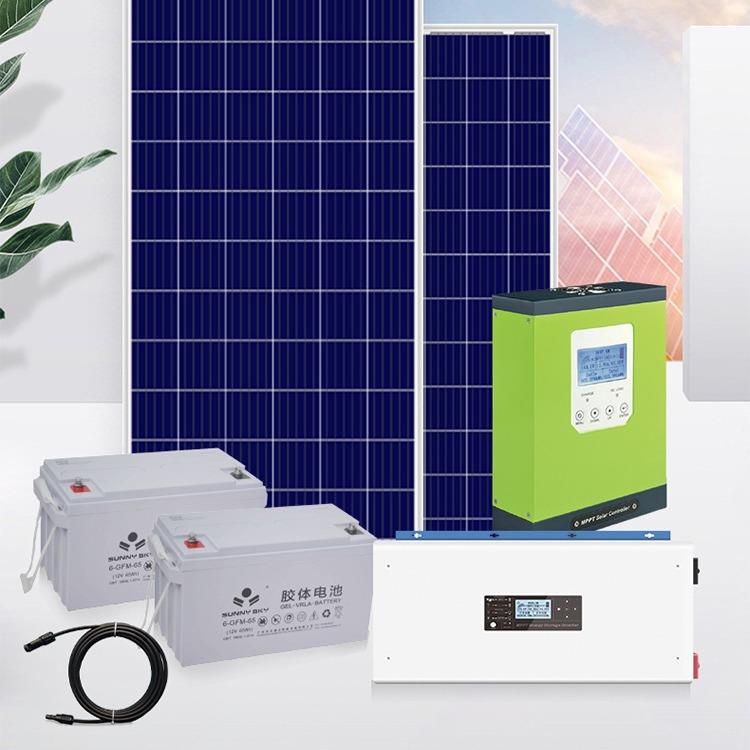 广州外贸太阳能小系统离网发电机组优惠价直销