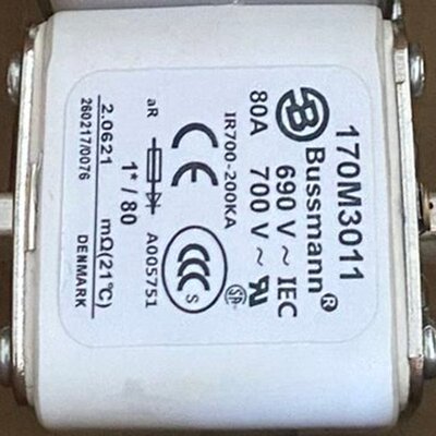 议价巴斯曼熔断器170M3011170M3012170M3013
