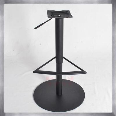 铁黑色12406喷粉吧椅特降旋转底座直款式新颖吧升台椅支架派瑞五