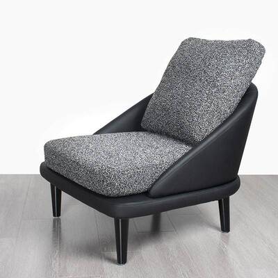 单人椅懒人沙发阳台厅人718休闲客区会厅售楼处设客计师网红款单