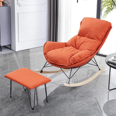 网红摇椅家21768用轻奢摇摇椅单椅懒人休闲躺客厅午发睡阳台人沙